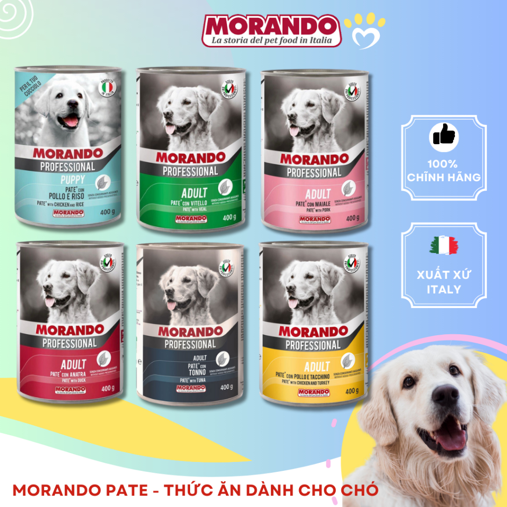 Pate Morando Dành Cho Chó Trưởng Thành - Morando Ý Nhập Khẩu Chính Hãng ...