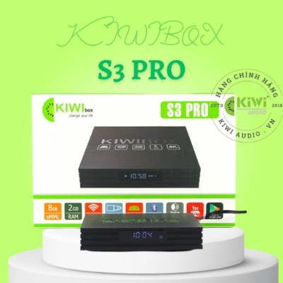 KIWIBOX S3 PRO . kiwi s3 pro 2021 Ram 2G, Rom 8G, Wifi 2BT, Android 10 ...