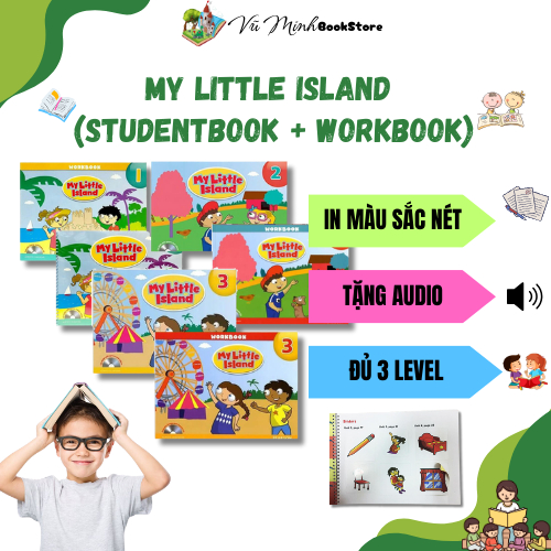 Sách - My Little Island 1, 2, 3 (Bộ 2 Cuốn Student Book + Workbook ...