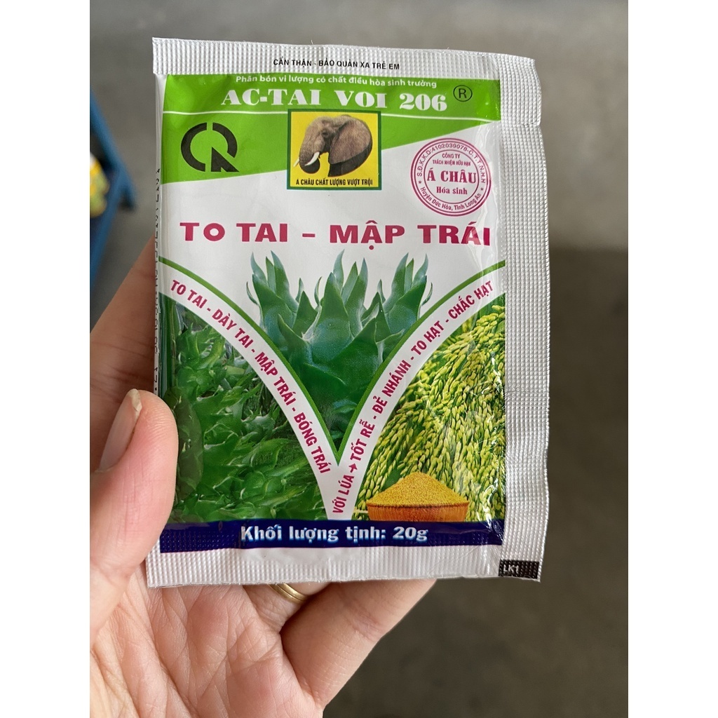 Tai Voi 206 - To Tai, Mập Trái - Gói 20g | Shopee Việt Nam