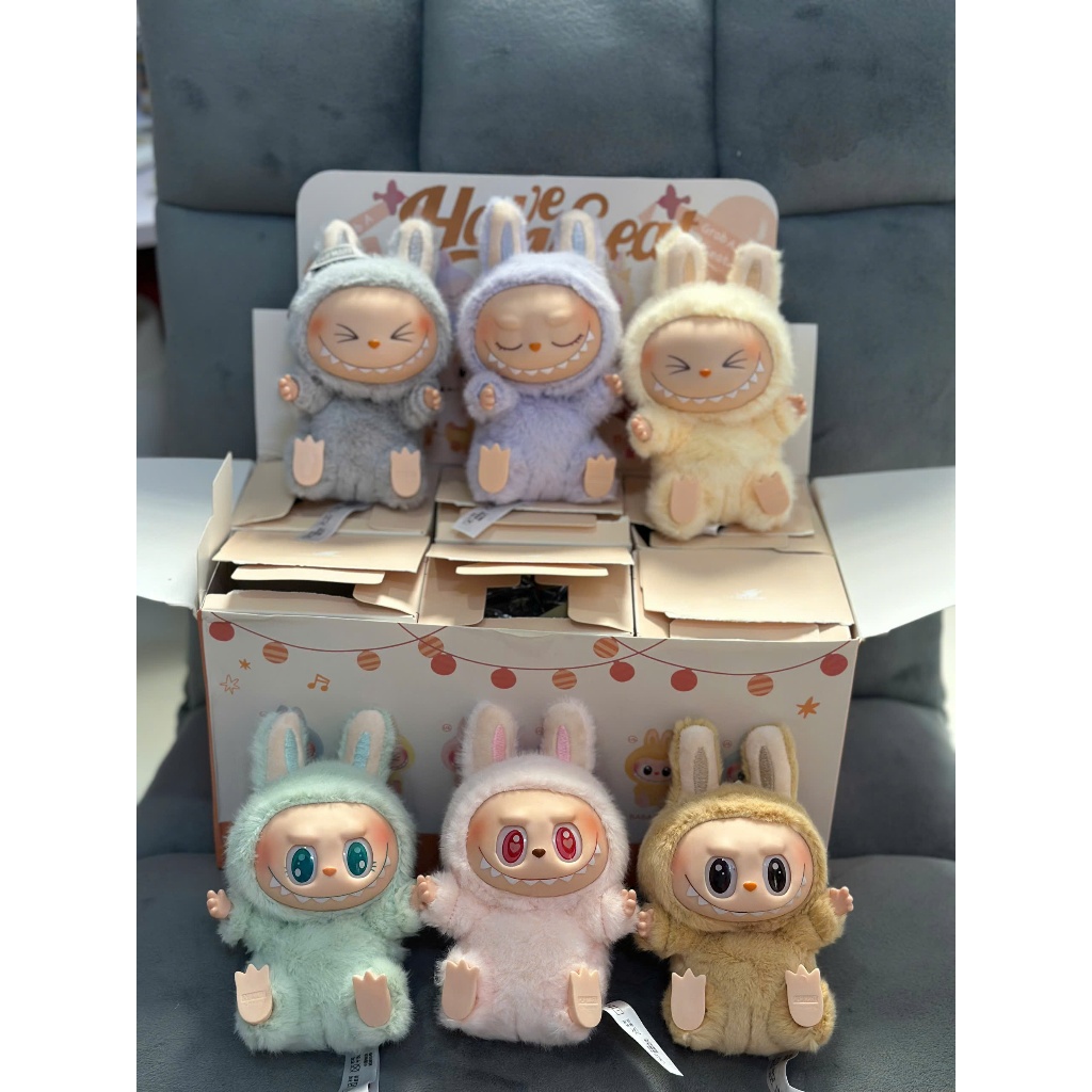 Blind Box Labubu V2 Macaron , Móc Khóa Labubu V2 Have A Seat - Mô Hình ...