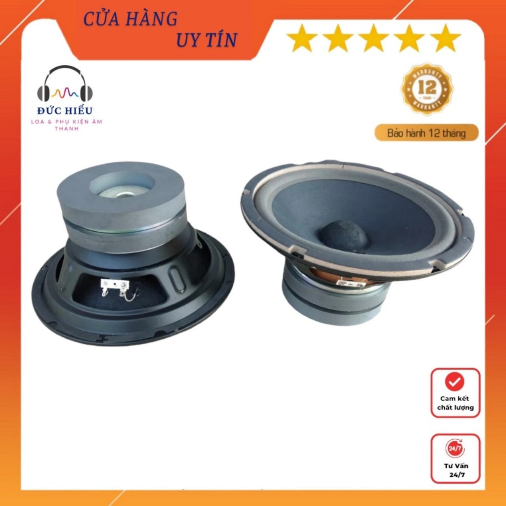 2 củ loa bass 25 BMB từ kép 140-126 coil 51 CỰC GẤU TRONG PHÂN KHÚC ...