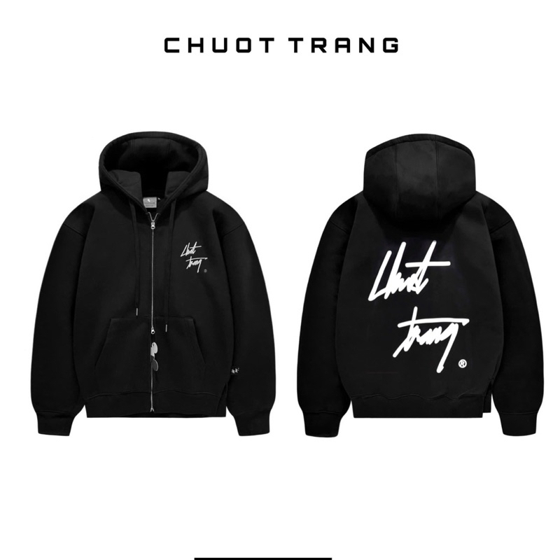 Hoodie CHUOTTRANG BIG SS vải nỉ cotton cao cấp, không xù lông, hình in ...