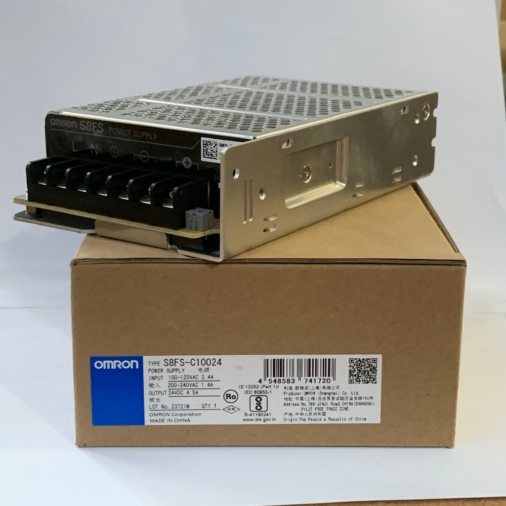 Nguồn 24V 4,5A 100W Omron S8FS-C10024 chính hãng nguồn chất lượng cao | Shopee Việt Nam