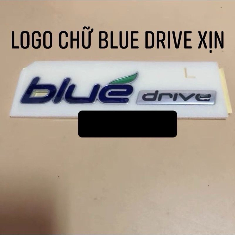 tem logo chữ BLUE drive dán thân xe hàng xịn cao cấp | Shopee Việt Nam