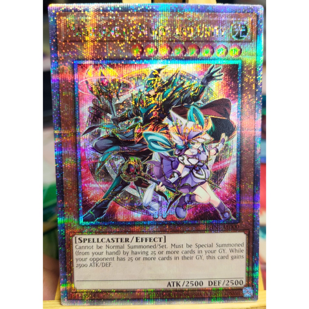 [KW2 Yugioh] [EN-AE] [WAIFU] [10%] Thẻ bài PHNI-AE000 Magicians of Bonds and Unity – Quarter ...