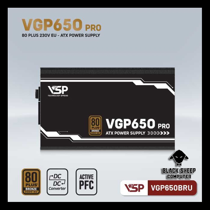 Nguồn PSU VSP VGP650BRU PRO - 80PLUS BRONZE | Shopee Việt Nam