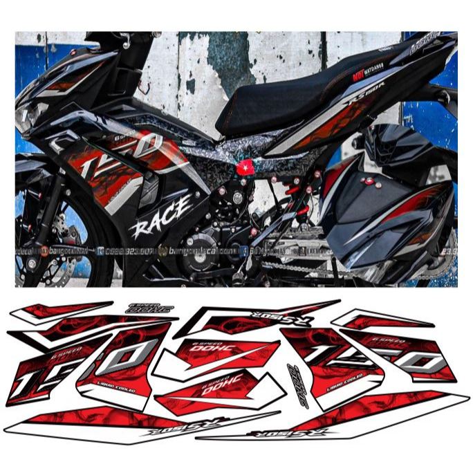 tem winner x v3 rs150 đen đỏ 2 ( nhiều phân loại màu ) | Shopee Việt Nam