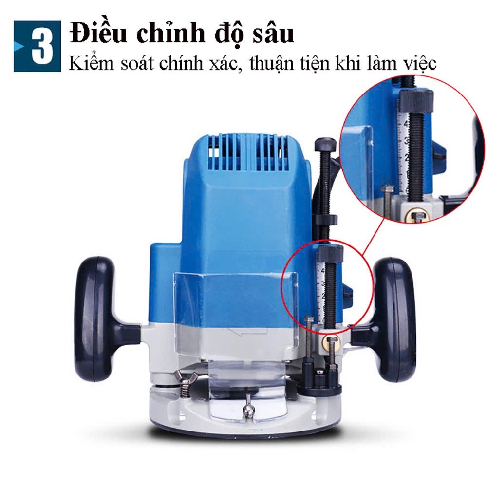 Máy Phay Gỗ-Máy Soi Gỗ BOTAI,Nhập Khẩu Cốt 12ly7 công xuất 1800W ...