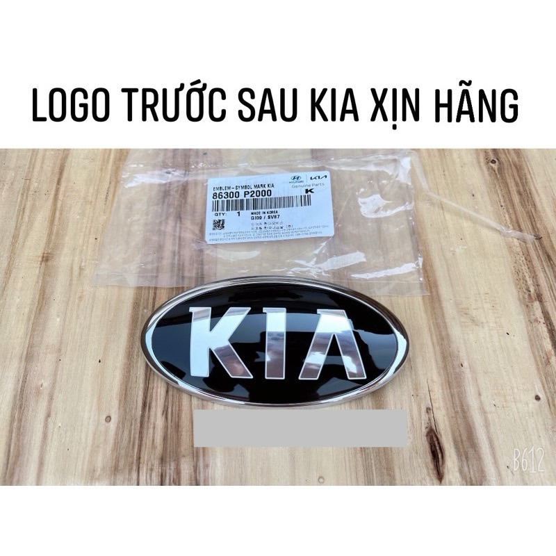 LOGO KIA TRƯỚC HOẶC ĐUÔI XE XỊN CHÍNH HÃNG 86300 P2000 | Shopee Việt Nam