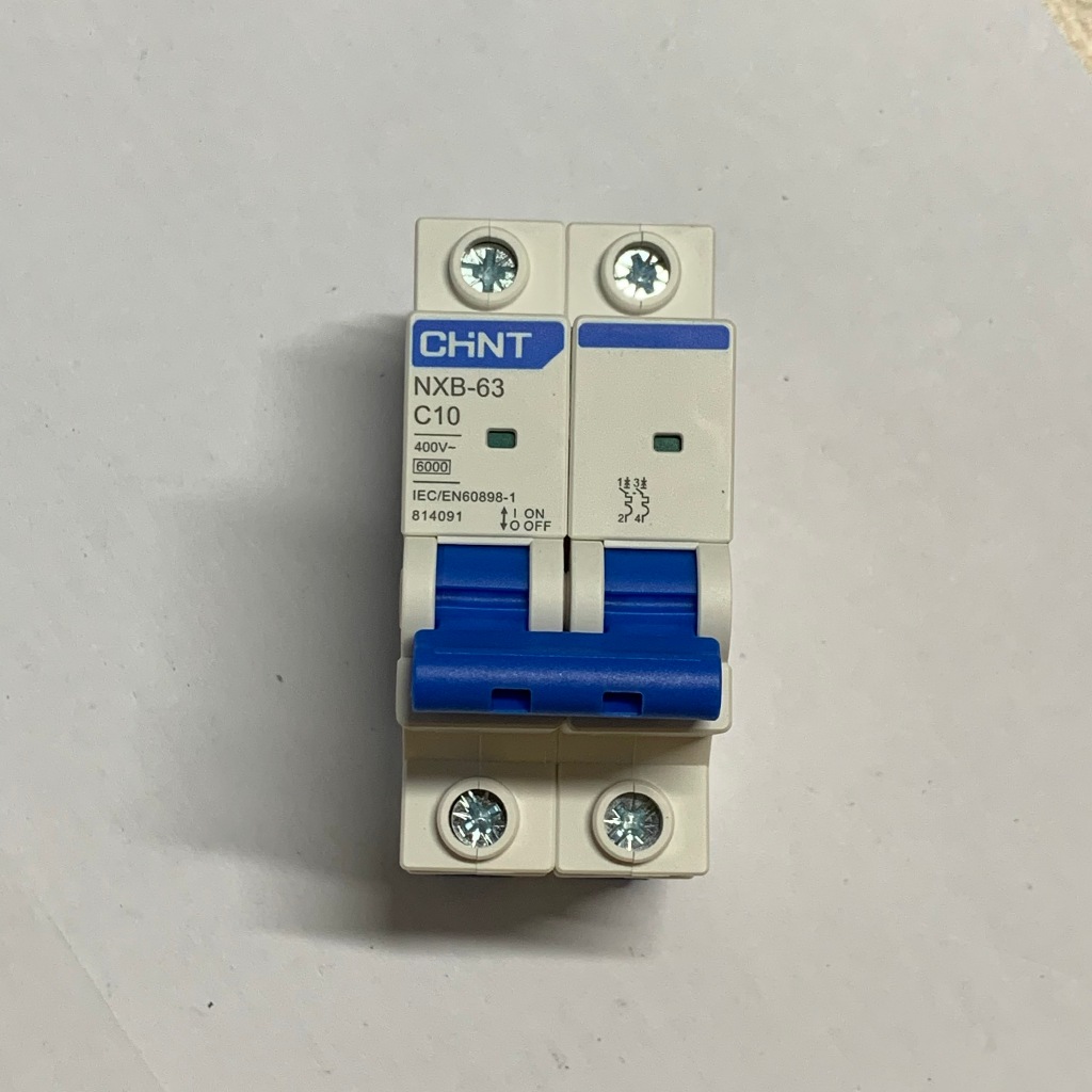 Aptomat CHINT 2 pha 10A NXB 2P cầu dao tự động hãng CHINT ELECTRIC hàng chính hãng | Shopee Việt Nam