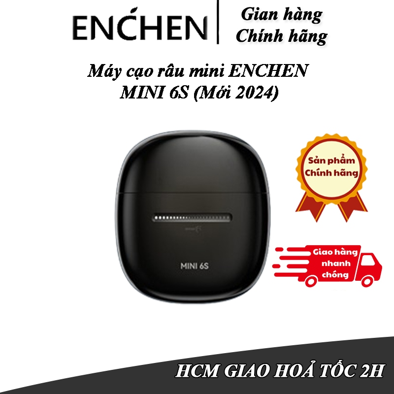 Máy cạo râu Enchen Mini 6s, Cạo râu khô & ướt nút cảm ứng, Đầu cạo nổi ...