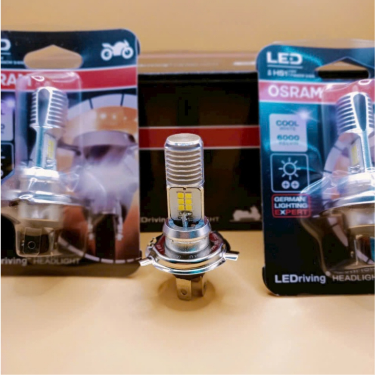 Bóng Pha LED Osram Ô sam ô san Dream- Wave siêu sáng - Chân M5-H4 Chạy Điện Bình Điện Máy Lắp ...