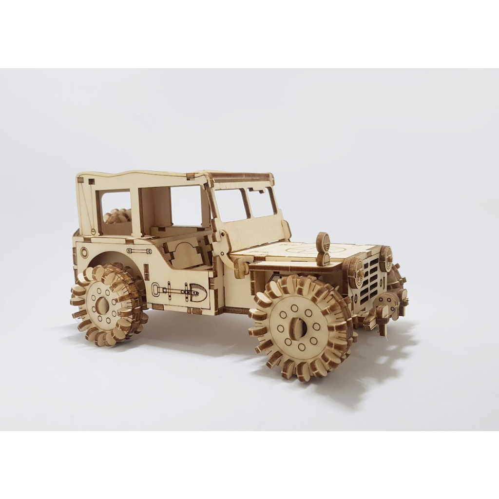 Mô hình lắp ráp xe 3D Jeep | Shopee Việt Nam