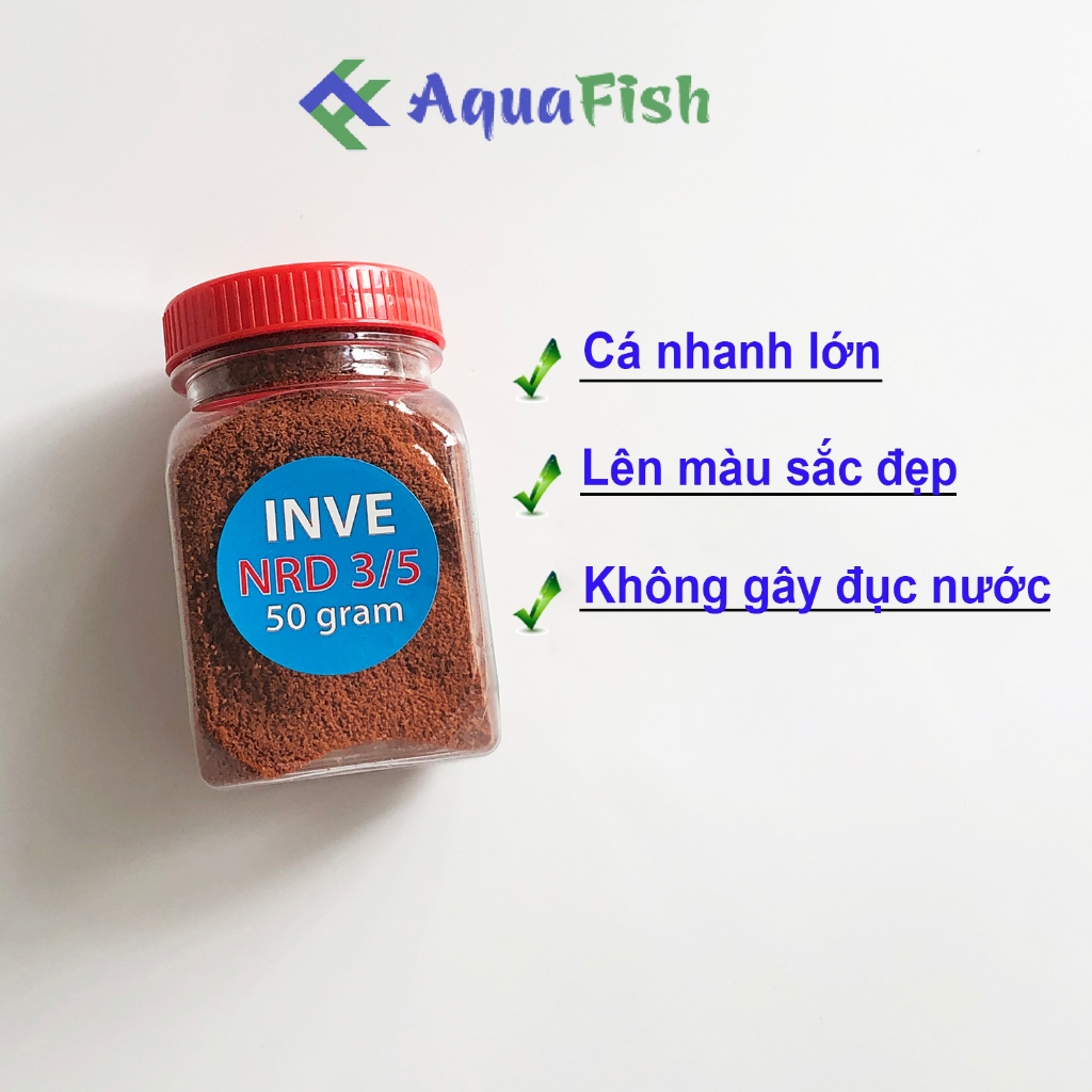 Cám Thái Inve 3/5 (50g) Cho Cá Thủy Sinh Nhanh Lớn, Lên Màu Đẹp ...