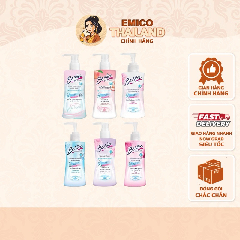 [Che Tên] Dung dịch vệ sinh Benice Feminine Cleansing Thái Lan - chai ...