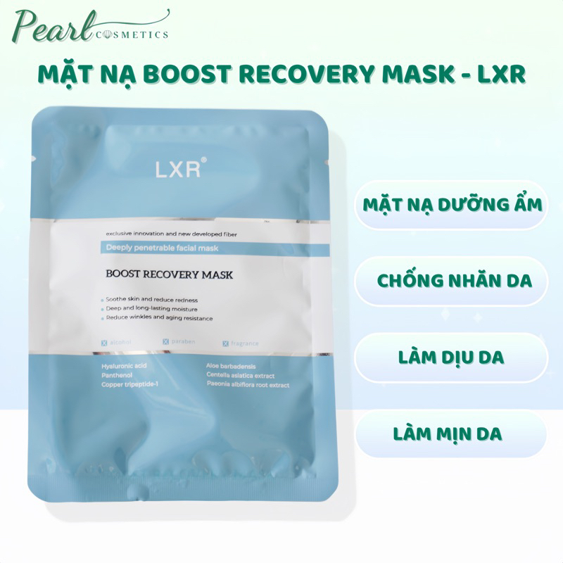 Mặt Nạ LXR Boost Recovery Mask - Làm Dịu Da Siêu Cấp Ẩm Phục Hồi ...