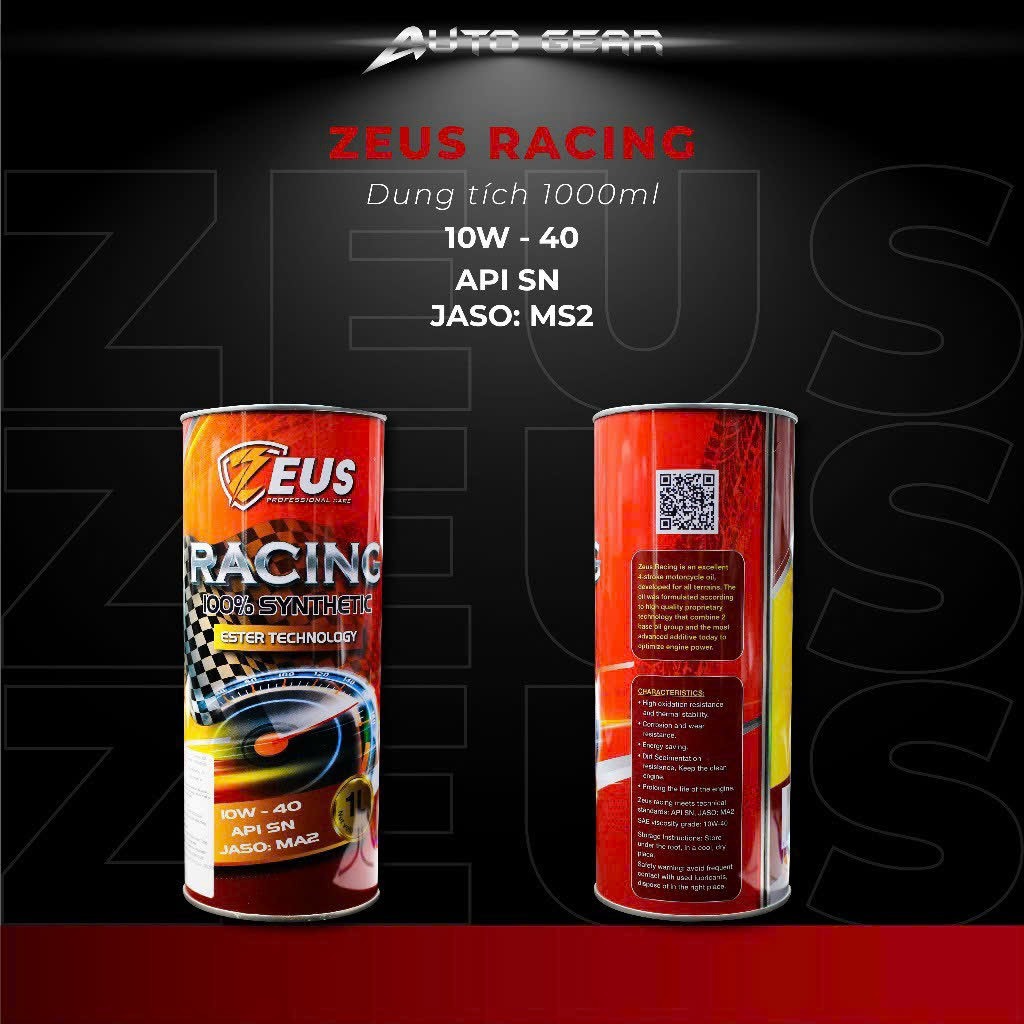NHỚT ZEUS RACING 10W40 (XE SỐ, XE CÔN, XE GA) | Shopee Việt Nam