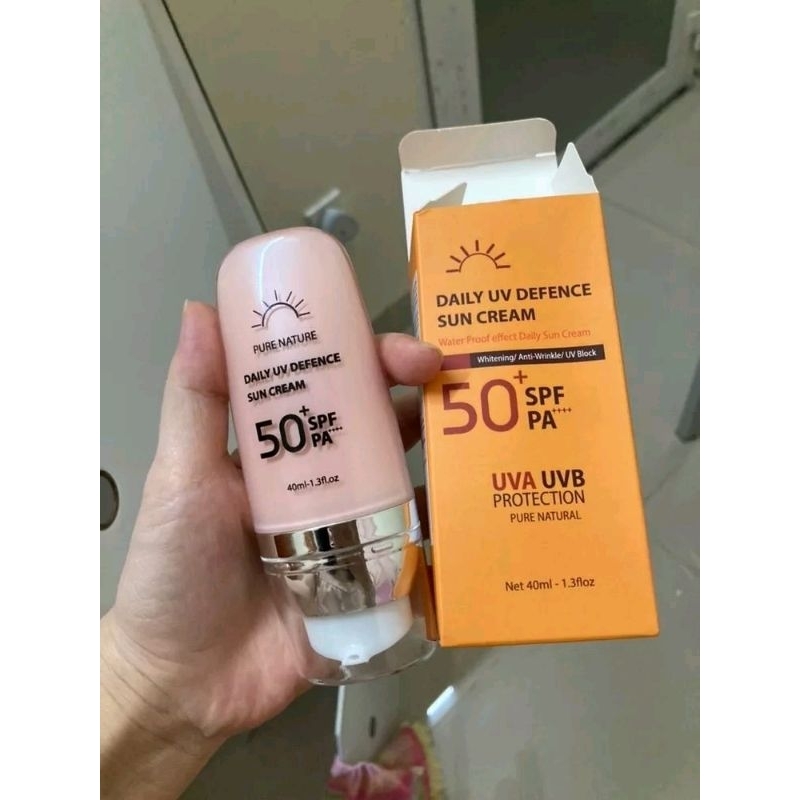 Kem chống nắng DAILY UV DEFENSE SUN CREAM SPF 50 PA ++++ 20g | Shopee ...