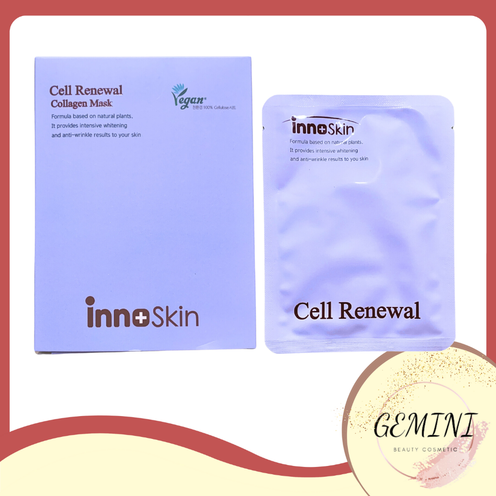Mặt Nạ Innoskin Cell Renewal Collagen Mask 25ml Hàn Quốc Hộp 05 Miếng ...