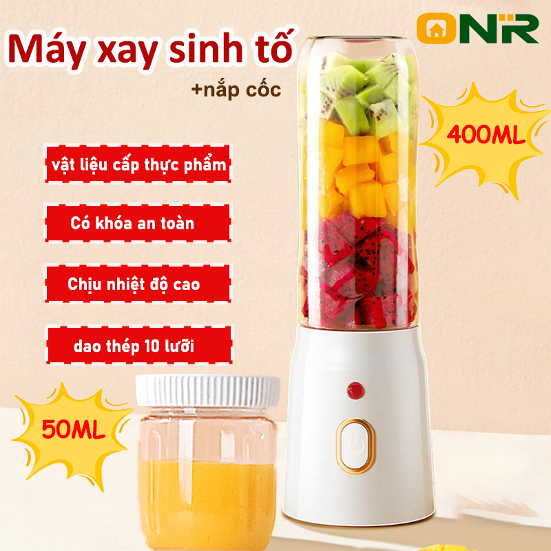 ONR Máy xay sinh tố mini cầm tay đa chức năng xay trái cây xay đá phiên ...