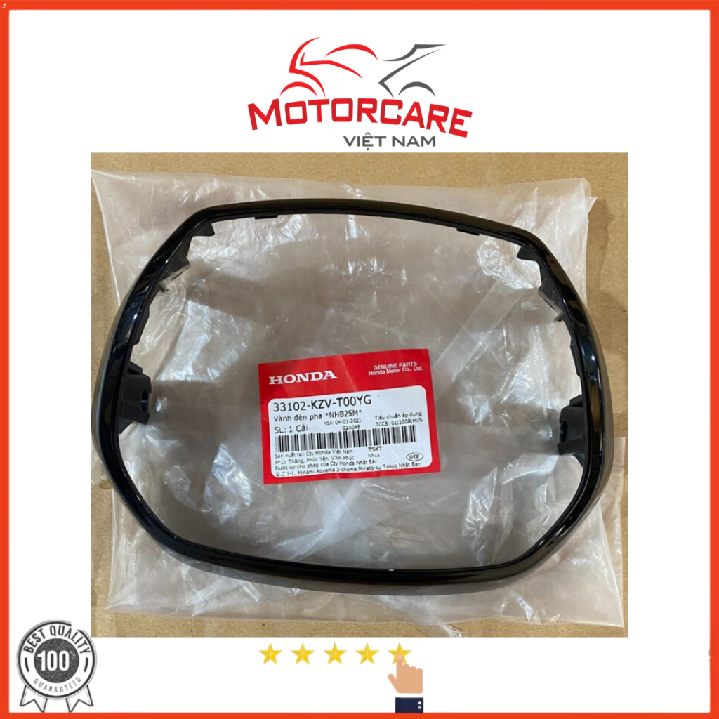 Vành đèn pha Dream110 màu Đen chính hãng Honda (33102-KZV-T00YG ...