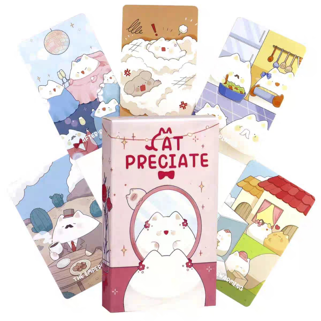Bộ Bài Cat Preciate Tarot SIZE THƯỜNG B7 - Tarot Cards | Shopee Việt Nam