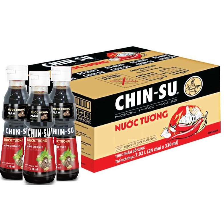 Nước tương nấm Shiitake Chinsu chai 330ml | Shopee Việt Nam