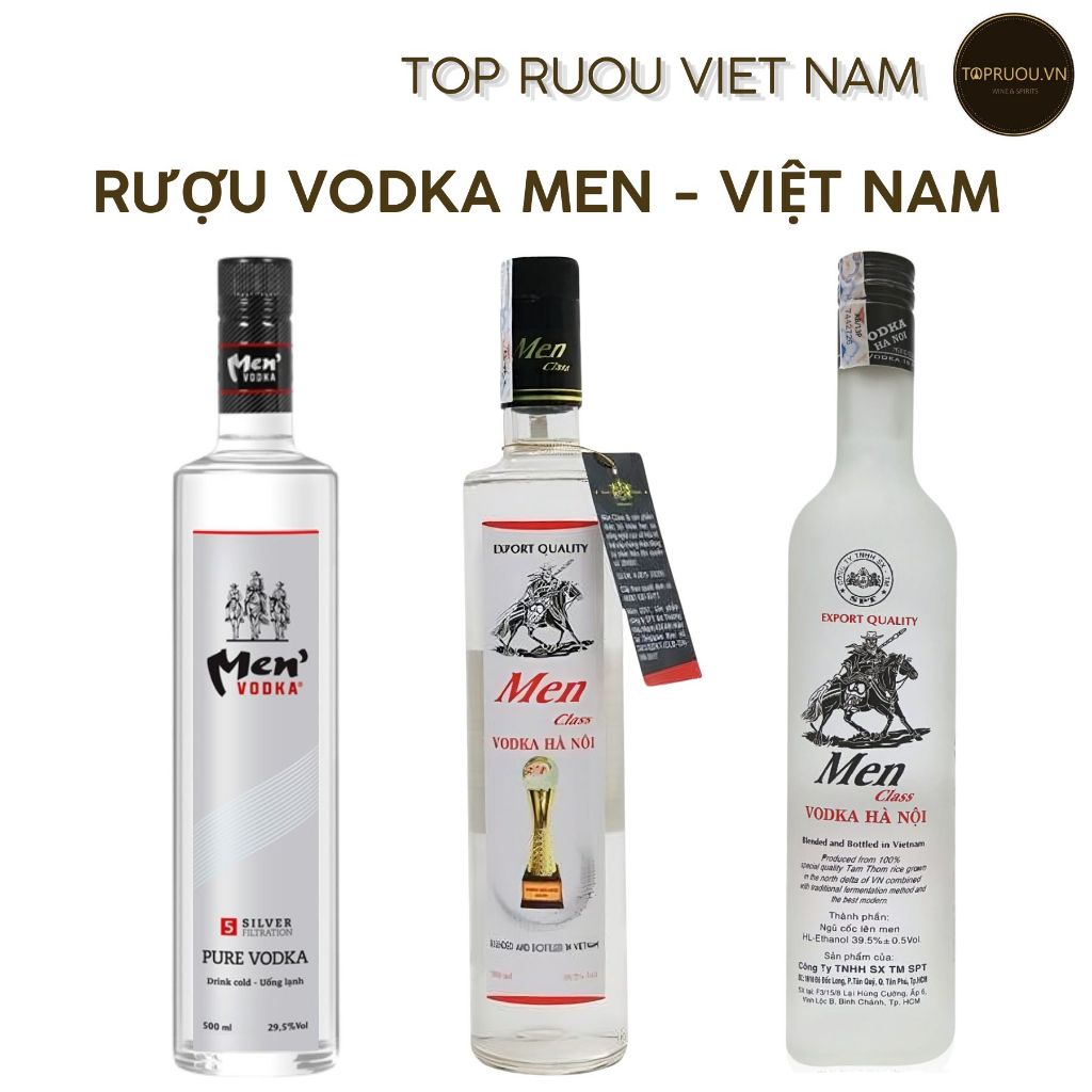 Rượu Vodka Men Class SPT - Vodka Men SPT - Vodka Men - Việt Nam - 29.5 ...