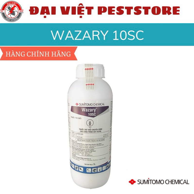 Thuốc diệt mối WAZARY 10SC 1 Lít - Không mùi - Nhập khẩu Nhật Bản ...
