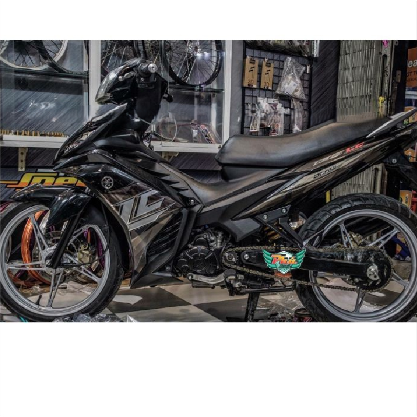 Tem Exciter 135 Lc xám đen , xe đen (V) | Shopee Việt Nam