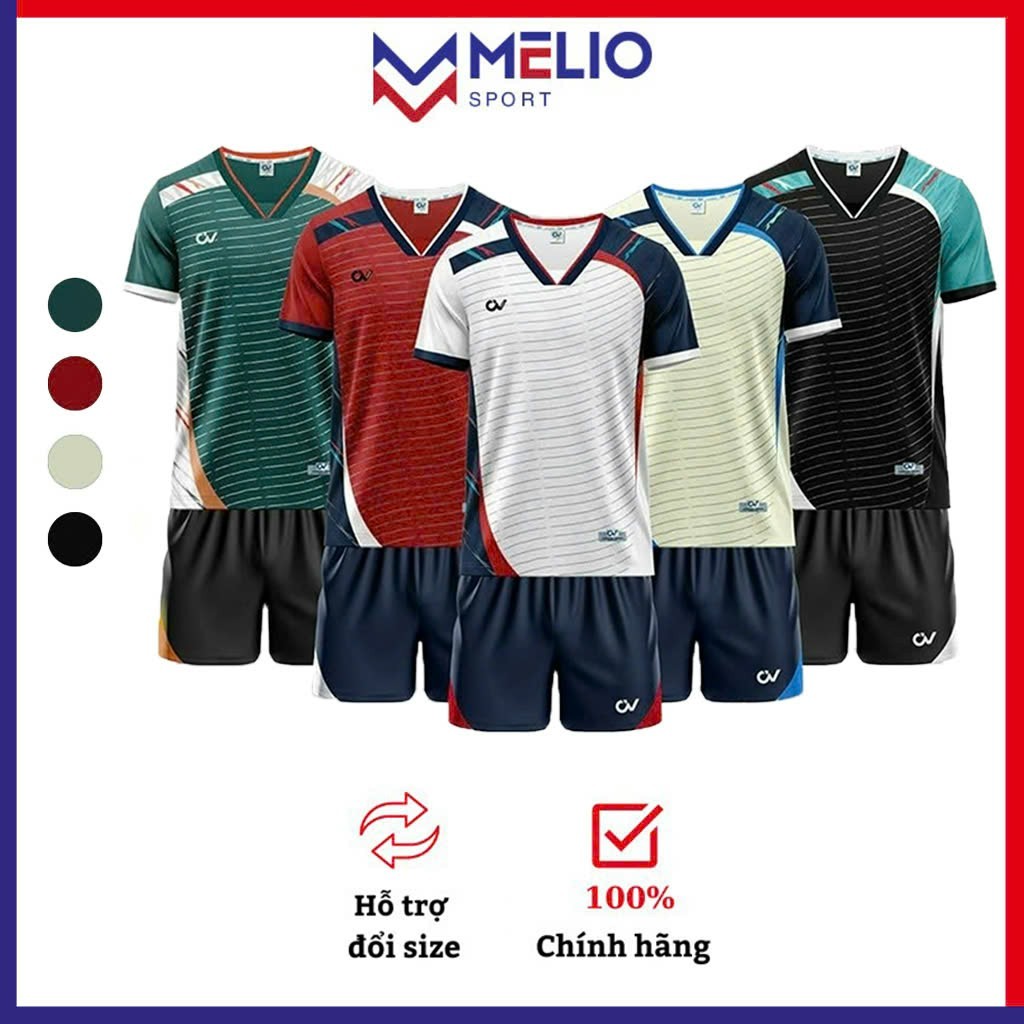 Quần Áo Bóng Chuyền Nam Nữ CV CV01, Đồ Bóng Chuyền Thể Thao Chất Vải Thoáng Mát Thấm Hút Mồ Hôi ...