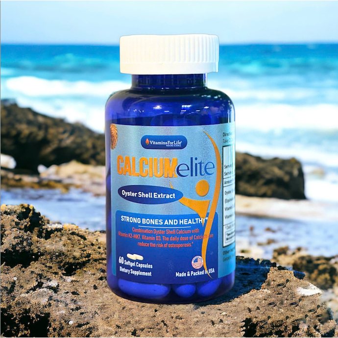 Viên uống Calcium Elite chiết xuất canxi từ vỏ hàu giúp xương và răng ...