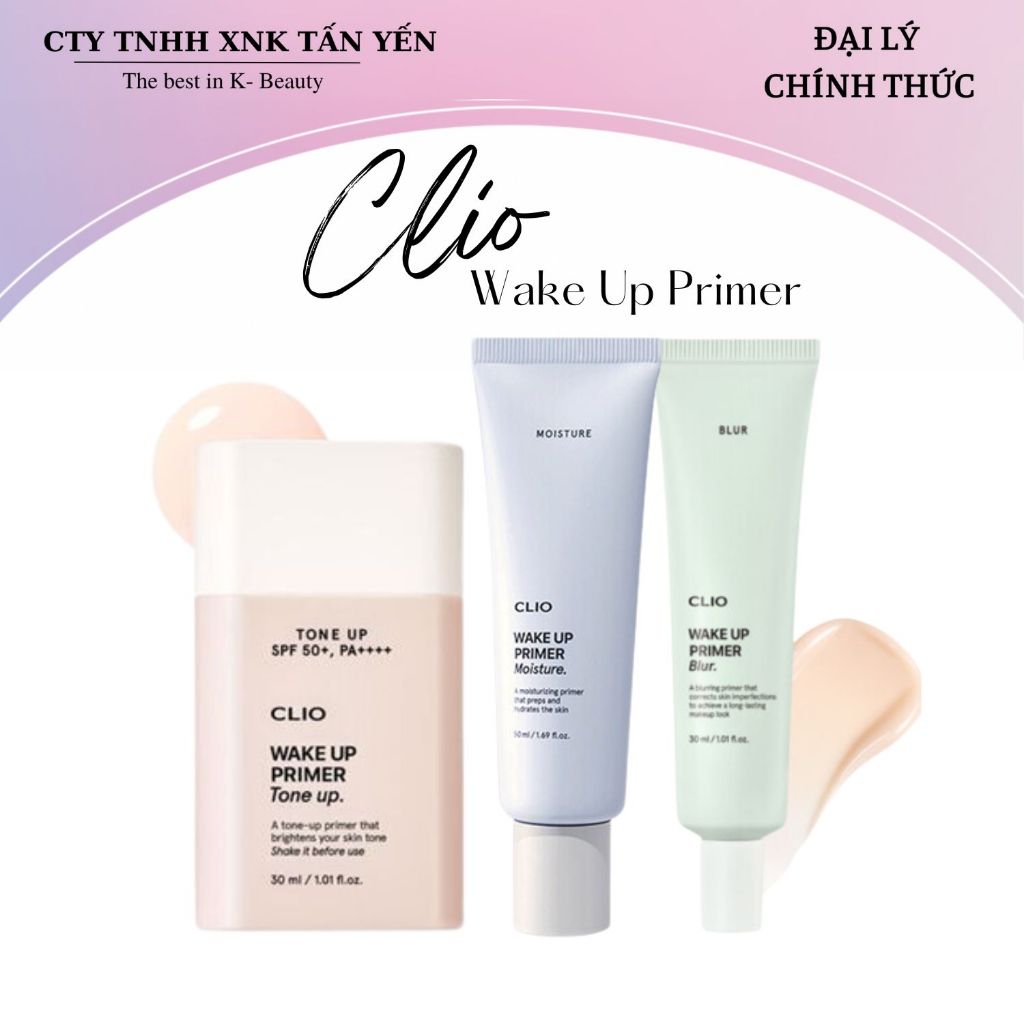 Kem Lót Clio Wake Up Primer 30ml | Shopee Việt Nam