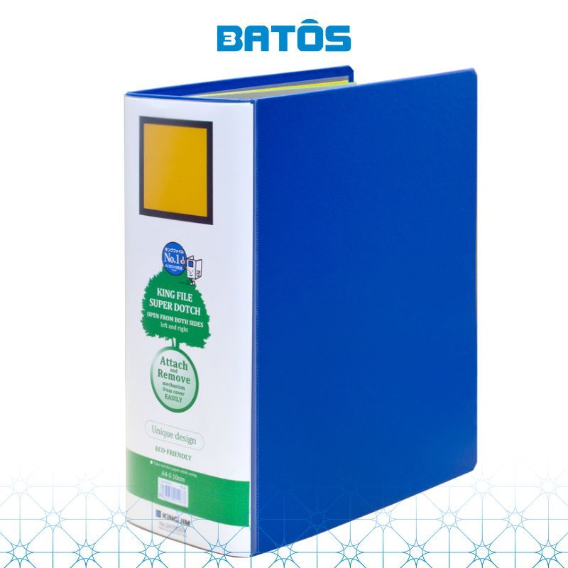 Bìa còng ống King Jim A4 1470GSV / 2470GSV sức chứa 1000 tờ. | Shopee Việt Nam