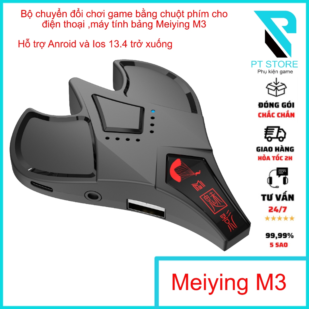 Bộ Chuyển Đổi Chơi Game Bằng Chuột và Bàn Phím Hanjoy Mejing M3 cao cấp ...