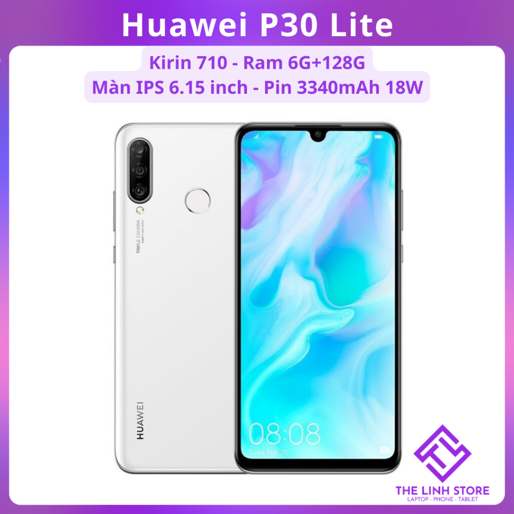 Điện thoại Huawei P30 Lite ram 6G 128G - Kirin 710 màn 6.15 inch | Shopee Việt Nam