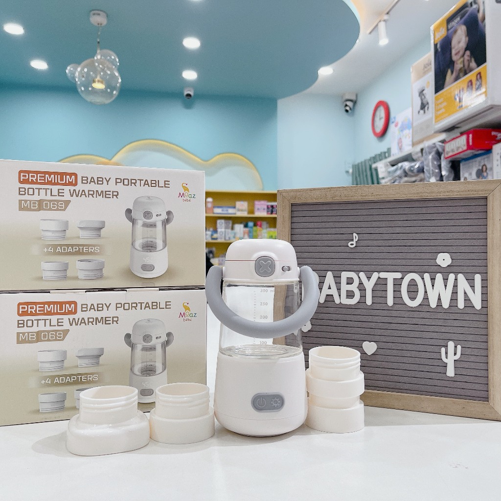 Máy hâm sữa / Bình hâm sữa di động cầm tay Moaz BéBé MB-041 / MB069 ...