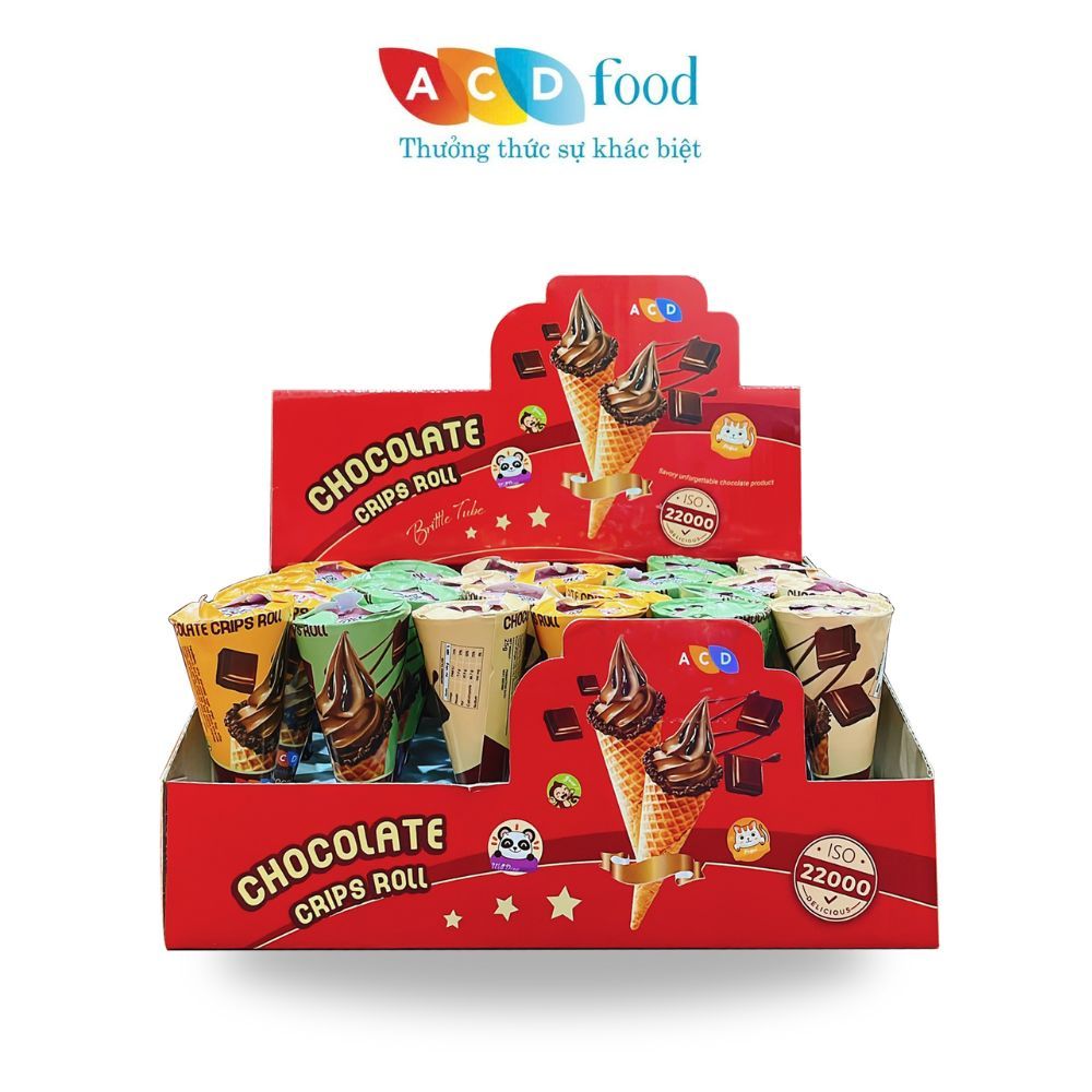 Bánh Ốc Quê Nhân Socola ACD Food 720g - đồ ăn vặt chocolate | Shopee ...