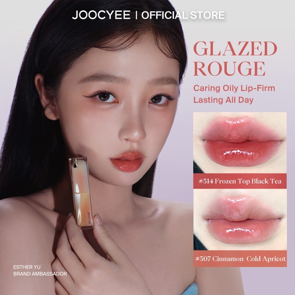 Son Bóng Mịn Mượt Chính Hãng JOOCYEE Siêu Lì, Căng Mọng Môi 514 | Shopee Việt Nam