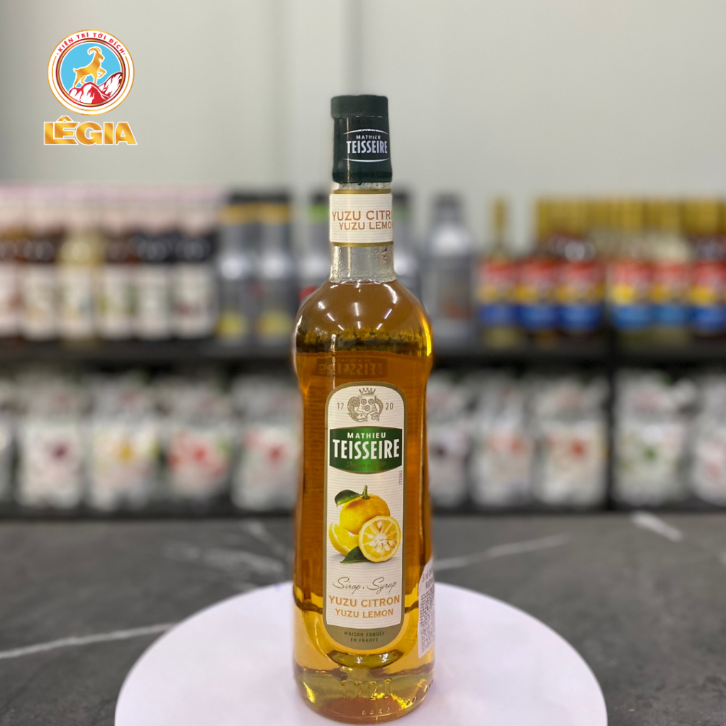 SYRUP TEISSEIRE CHANH YUZU 700ML (CÓ CHAI CHIẾT LẺ) - YUZU CITRON ...