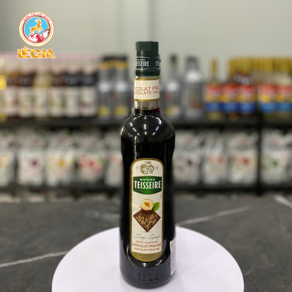 SYRUP TEISSEIRE SOCOLA HẠT PHỈ 700ML (CÓ CHAI CHIẾT LẺ) - CHOCOLATE ...