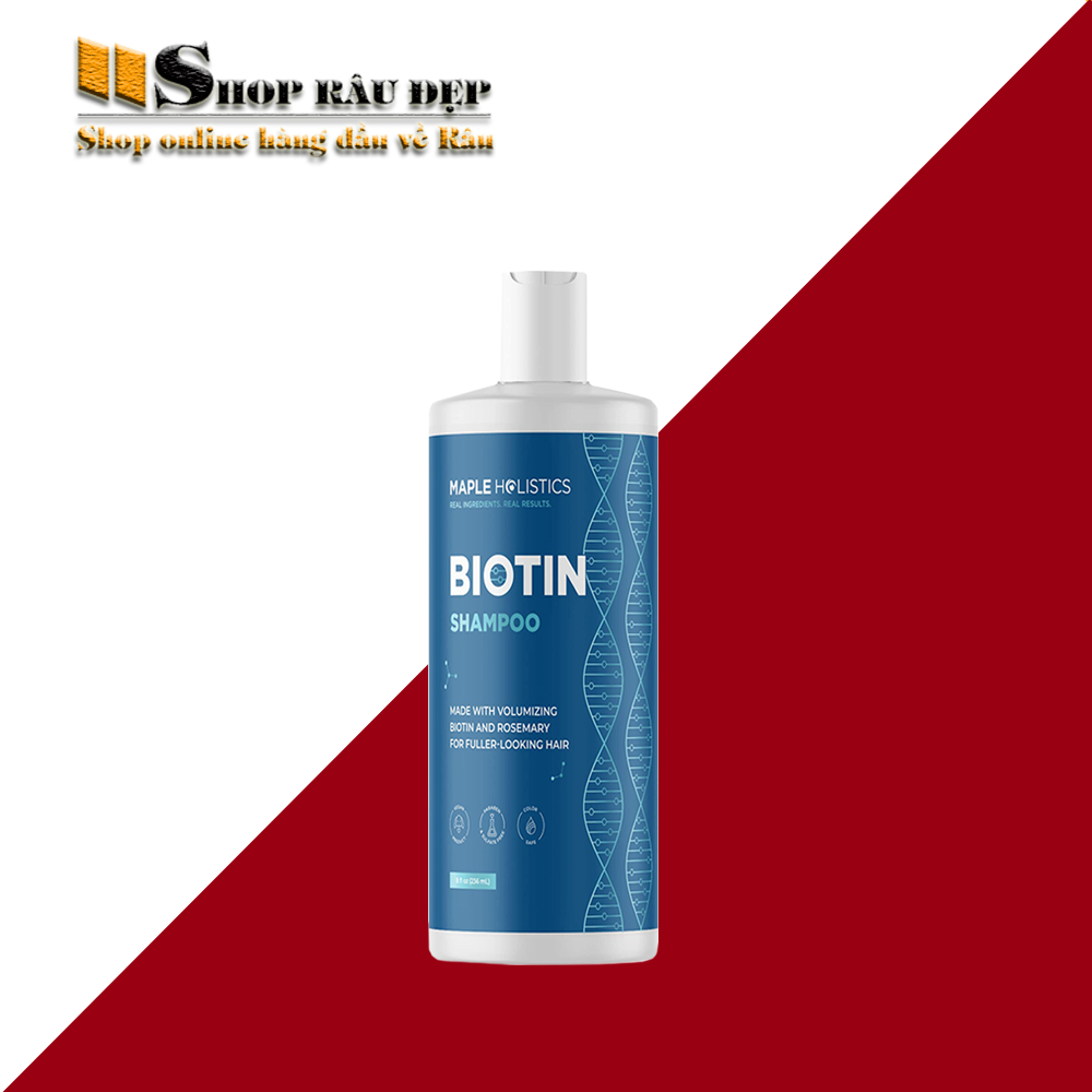 Dầu Gội Biotin Shampoo Maple Holistics CHÍNH HÃNG MỸ | Shopee Việt Nam