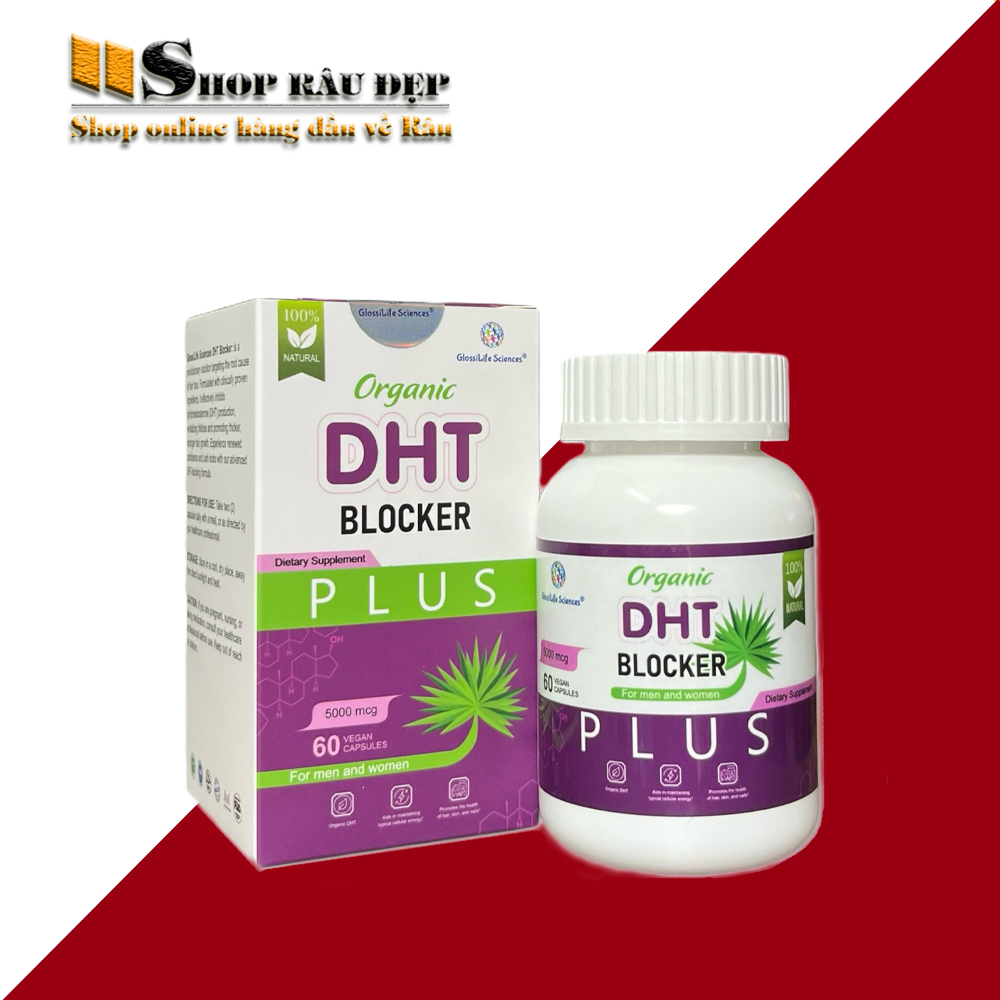 [ DHT Organic NÂNG CAO DHT Blocker Organic Plus - Giảm Nhờn Da Đầu ...