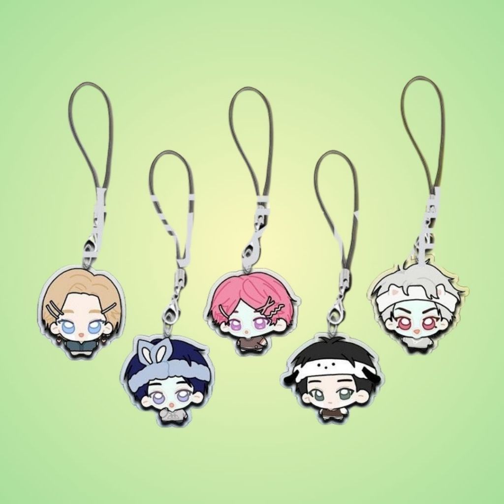 Dây treo điện thoại PLAVE ver SKINCARE NOAH YEJUN BAMBY EUNHO HAMIN in ...