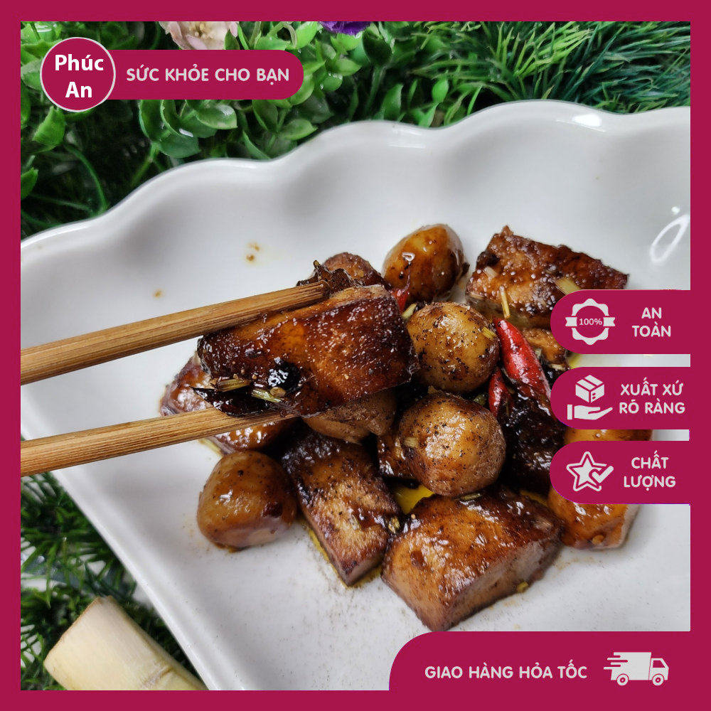 🌺 Kho Trứng Cút Chay - Đồng Tâm - 250g - Đồ chay - Thực phẩm chay Tuệ ...