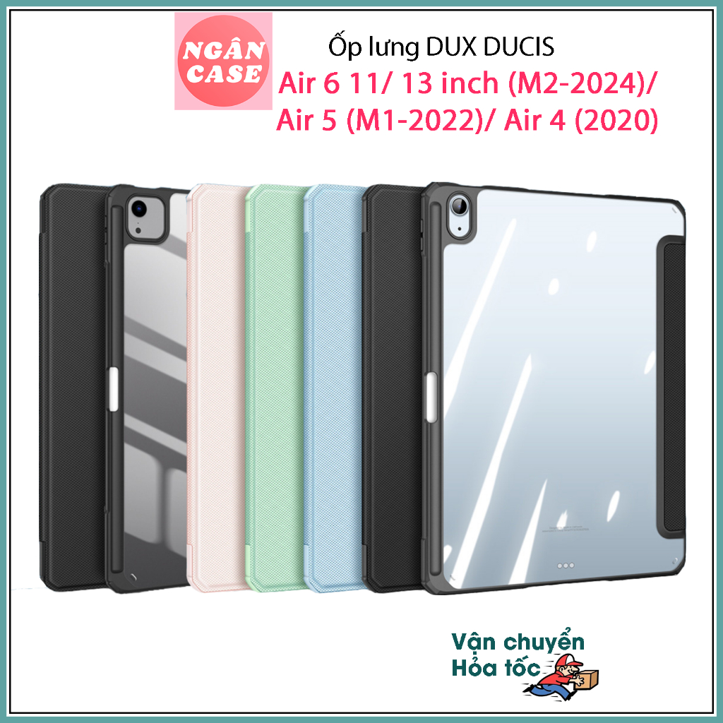 Bao da DUX DUCIS cho iPad Air 11'/ 13' (M3-2025/M2-2024)/ Air 5 (M1 ...
