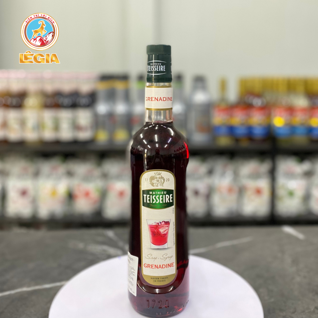 SYRUP TEISSEIRE LỰU GRENADINE 700ML (CÓ CHAI CHIẾT LẺ) - GRENADINE ...