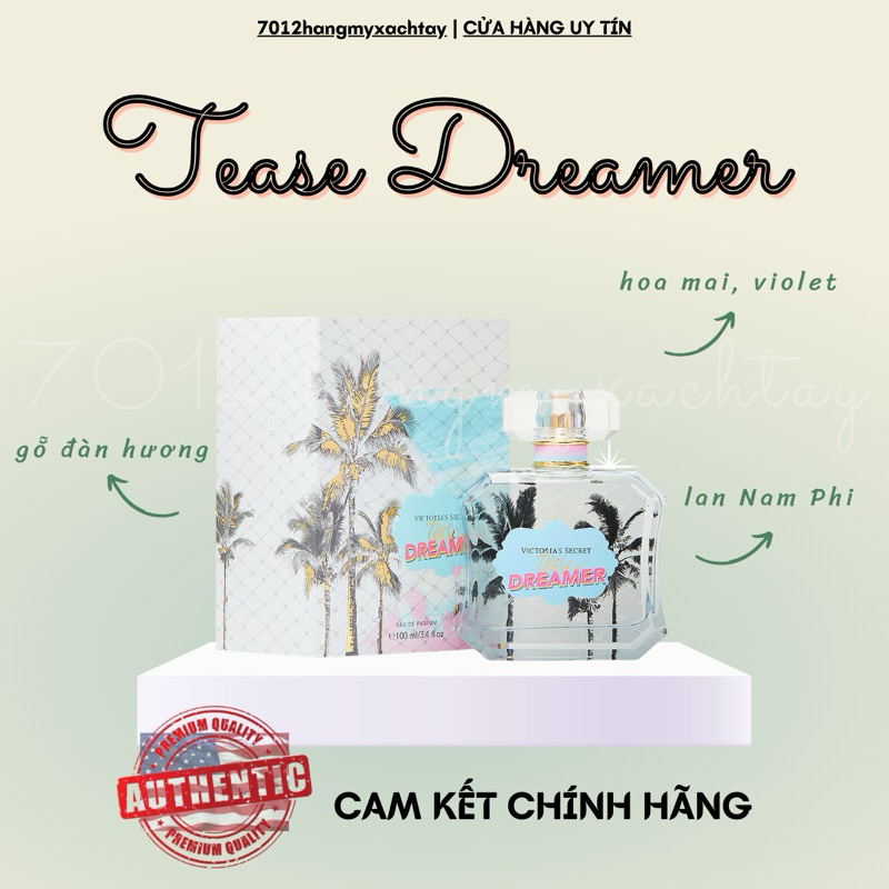 [BILL MỸ-HOẢ TỐC] Nước Hoa Victoria Secret Tease Dreamer EDP 50ml (kẻm ...