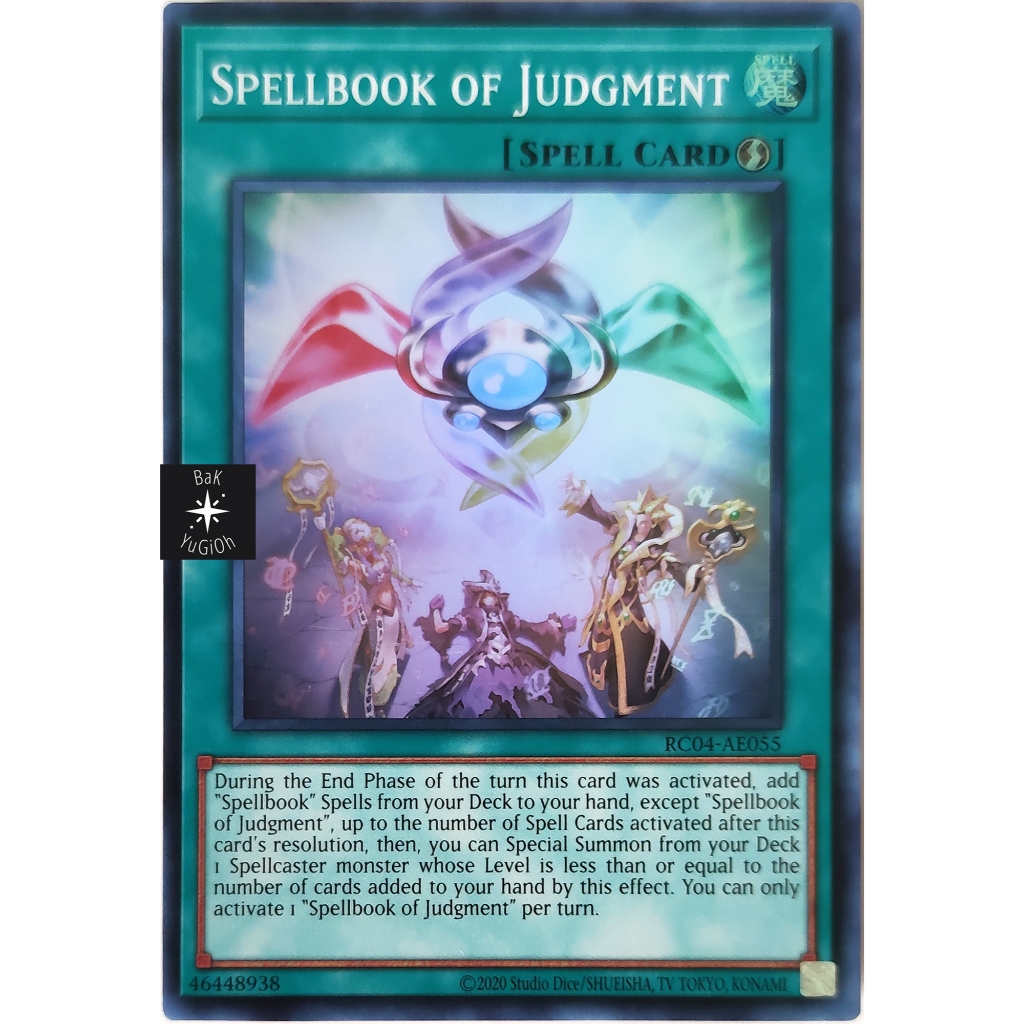 [BaK Yu-Gi-Oh!] [Thẻ Bài Chính Hãng] Spellbook of Judgment |AE| Super ...